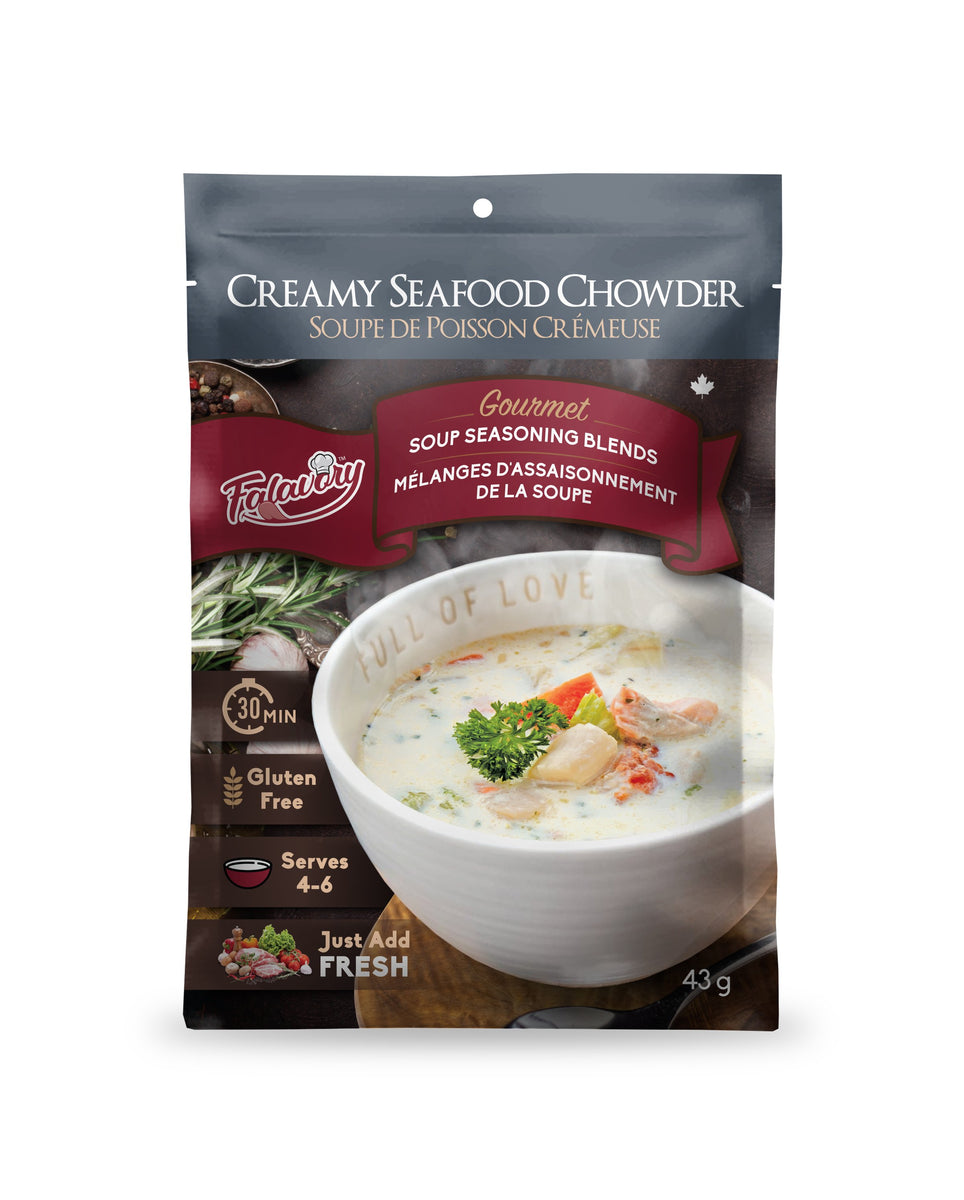 Falavory - Creamy Seafood Chowder – Falavory Soup Seasoning Blends